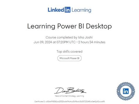 Isha Joshi On Linkedin Dataanalytics Powerbi Continuouslearning