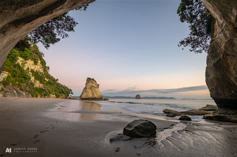 Cathedral Cove Sunrise Adrian Hodge Photography