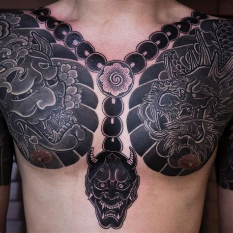 Finish Work Haewall Irezumi Japanese Chest Tattoos Japanese Tattoo Designs Japanese