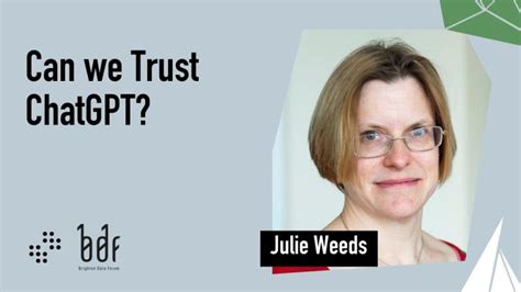 Silicon Brighton On Linkedin Can We Trust Chatgpt Brighton Data Forum