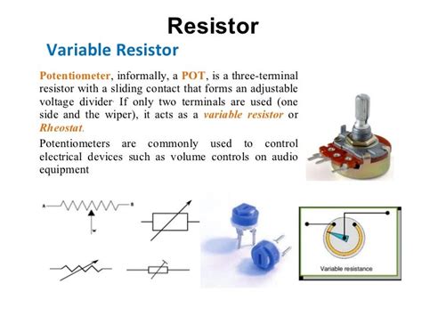 A Variable Resistor With Two Terminals Is Called A At Esther Parr Blog