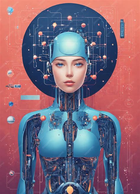 Premium Photo Artificial Intelligence Concept With Human Head And Circuit Board Ai Generative