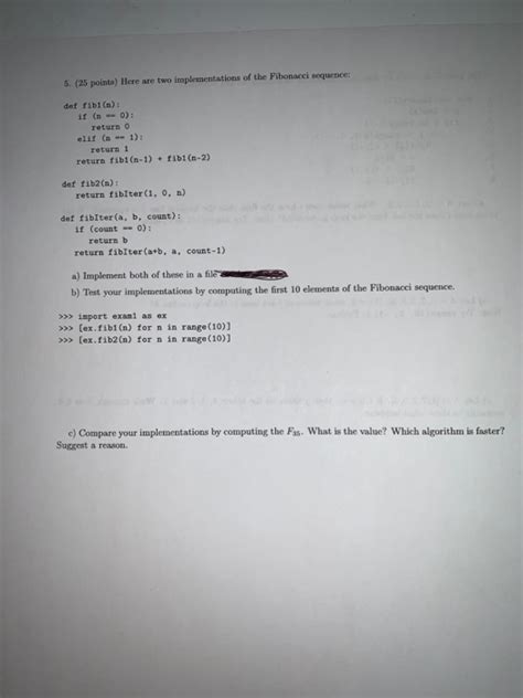 Solved Points Here Are Two Implementations Of The Chegg