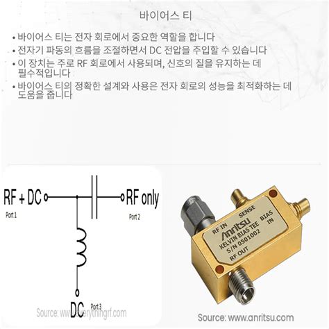 바이어스 티 작동 방식 응용 프로그램 및 장점