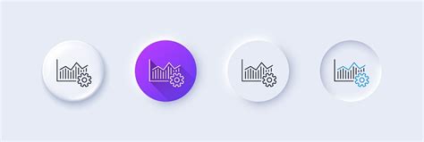 운영 우수성 라인 아이콘입니다 톱니 바퀴 기호입니다 선 아이콘 벡터 0명에 대한 스톡 벡터 아트 및 기타 이미지 0명 3