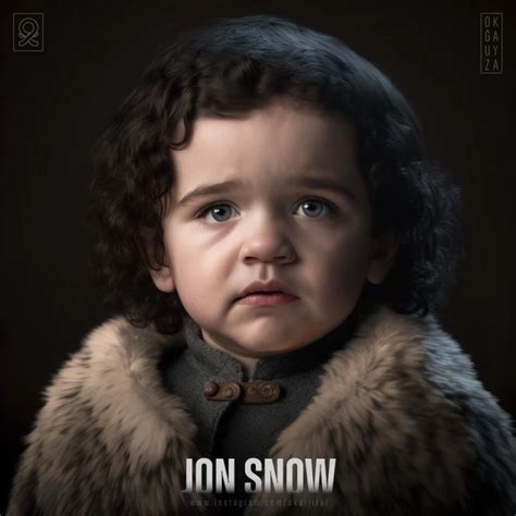 شخصیت های بازی تاج‌ و تخت تو بچگی این شکلی بودن