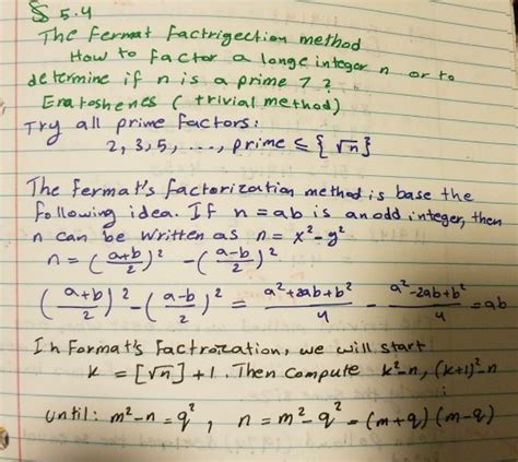 Solved PROBLEMS Use Fermat S Method To Factor Each Of Chegg