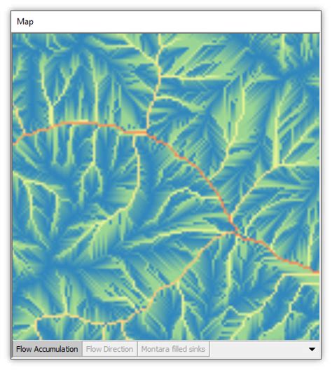 Flow Direction And Accumulation Flow Direction And Accumulation