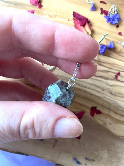 Ruby Feldspar Pendulum Ruby In Feldspar Etsy