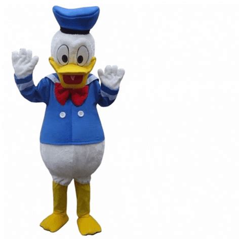 High Adult Size Donald Duck Mascot Costume And Daisy