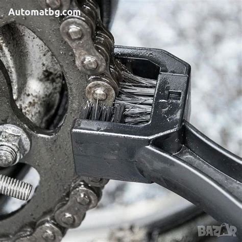 Четка за вериги Automat За зъбни колела За почистване Черен в гр