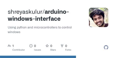 GitHub Shreyaskulur Arduino Windows Interface Using Python And Microcontrollers To Control