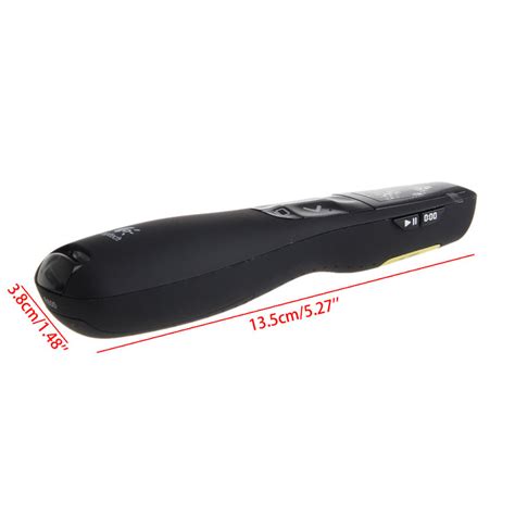 Logitech R Wireless Presenter Red Laser Pointer Ghz USB PPT Remote Control For Powerpoint