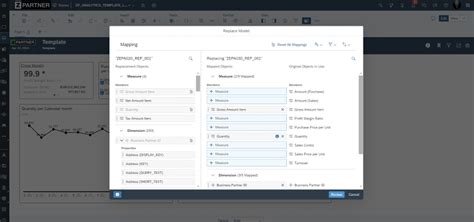 „replace Model“ Feature In Sap Analytics Cloud With Sap Bw Live Model