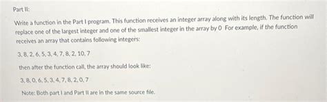Solved Part 1 Write A Program That Declares An Integer