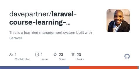 Github Davepartnerlaravel Course Learning Management System This Is A Learning Management