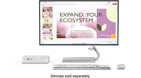 Best Buy Lenovo IdeaCentre Mini Desktop Intel Core I H GB Memory GB SSD Cloud Gray