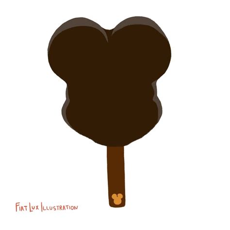 Mickey Mouse Ice Cream Icecream Bar Disney Inspired Ice Cream