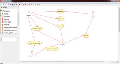 Dian R Andriyani Use Case Diagram Peminjaman Buku Diperpustakaan