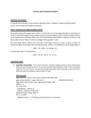 Design Mp4 Solution Pdf CSCE 611 MP4 DESIGN DOCUMENT AUTHOR SRIVIDHYA BALAJI UIN 827007169