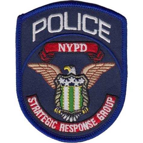 New York City Police Department Nypd Shoulder Patch Strategic