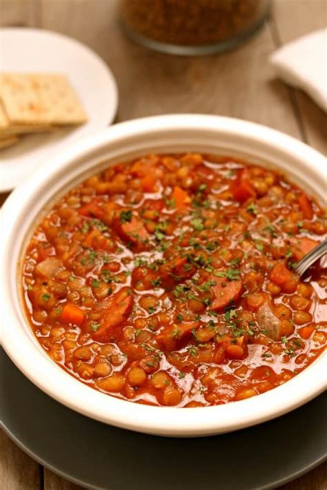 Slow Cooker Lentil Stew 365 Days Of Slow Cooking And Pressure Cooking