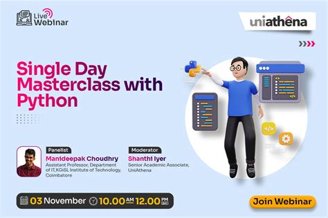 Learn Python With Uniathenas Masterclass Uniathena Posted On The
