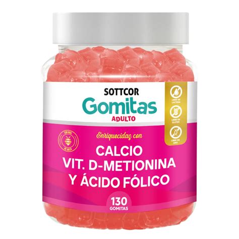 Ripley Gomitas Sottcor Labs Calcio Para Adultos 100gr Chicle