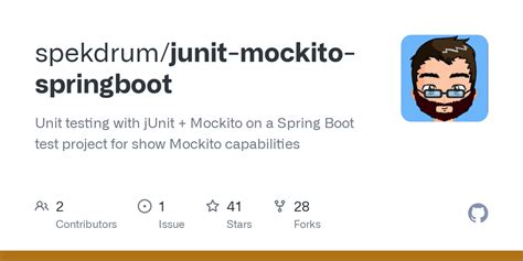 Github Spekdrumjunit Mockito Springboot Unit Testing With Junit Mockito On A Spring Boot