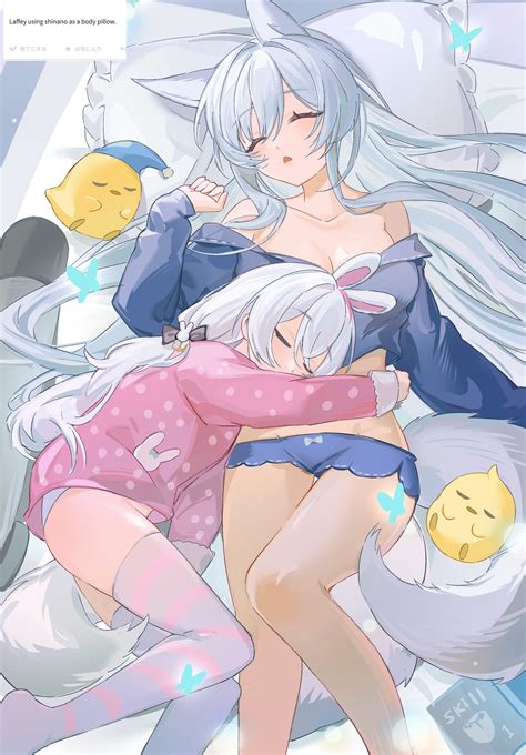 Manjuu Laffey And Shinano Azur Lane Drawn By Ariko Aaaaarik Danbooru