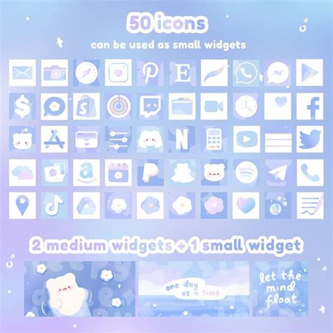 Floating Dreams Ios Ipados Android Theme Etsy Iphone Photo App App Icon Design Iphone