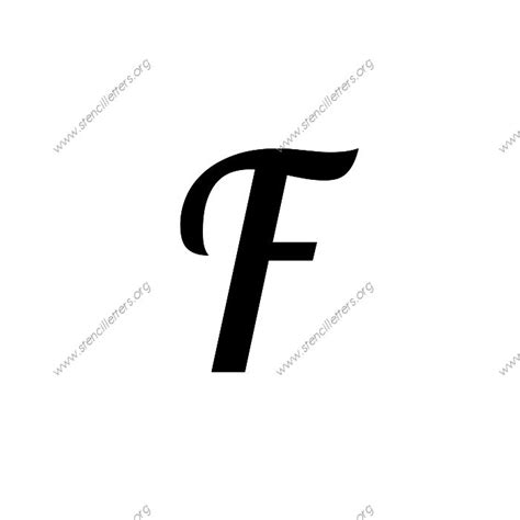 Connected Italic Uppercase Lowercase Letter Stencils A Z 1 4 Inch Up To 36 Inch Printable File