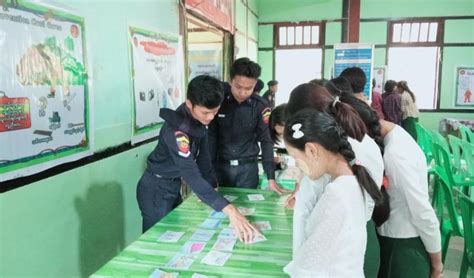 သာယာဝတီမြို့နယ်၌ ကလေးသူငယ်များအတွက် သဘာဝဘေးအန္တရာယ်လျှော့ချရေးနှင့