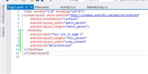 Navigating To Another View And Opening Another Activity In Android Using Xamarin