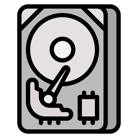 Hard Disk Generic Outline Color Icon