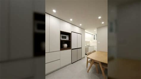 서대문구 대현동 신촌럭키 24평 아파트 인테리어 삶사람공간디자인컬러스 가구 디자인의 실용성을 높힌 주방 인테리어 Youtube
