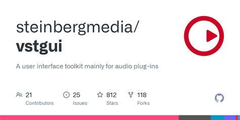 Github Steinbergmediavstgui A User Interface Toolkit Mainly For Audio Plug Ins