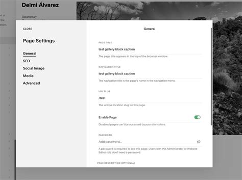 how to show captions on gallery carousel block squarespace 7 0 customize with code