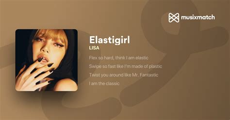 Lisa Elastigirl Lyrics Musixmatch