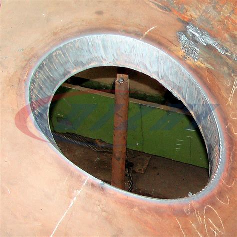 Automated Cutting Of Pressure Vessel Nozzle Connection Machine Nozzle Cutting Machine And