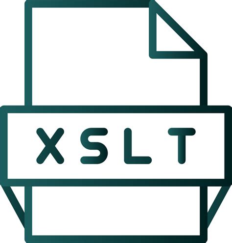Xslt File Format Icon 15574536 Vector Art At Vecteezy