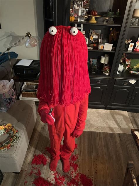 My Red Guy Costume For Halloween Rdhmis