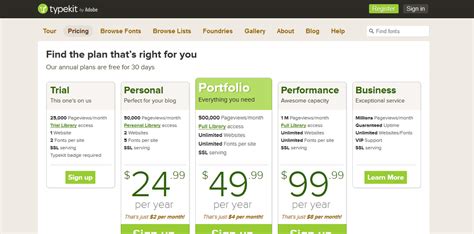 Typekit Tutorialchip