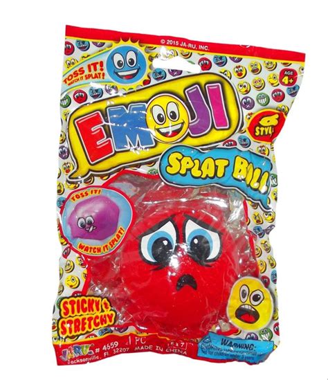 Emoji Splat Ball Red Teddy Regretevator In 2024 Splat Balls Silly