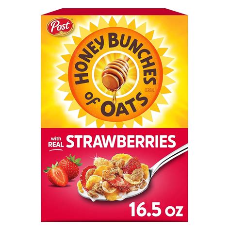 Honey Bunches Of Oats With Real Strawberries Breakfast