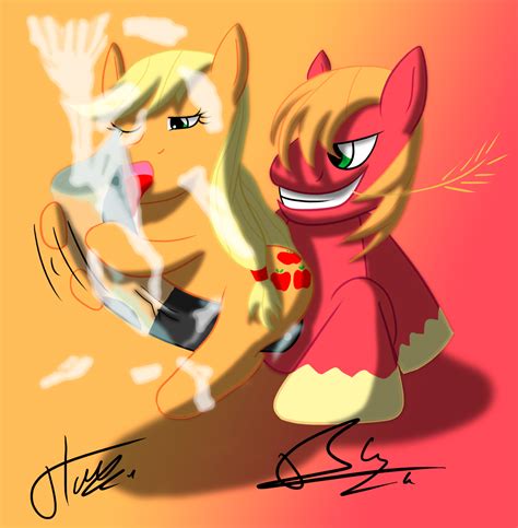 Rule 34 Applejack Mlp Big Macintosh Mlp Brother Brother And