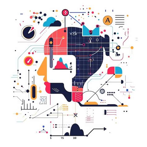 Premium Photo Illustration Of A Trend Analysis Chart With Ai Text Integrated Into The Design