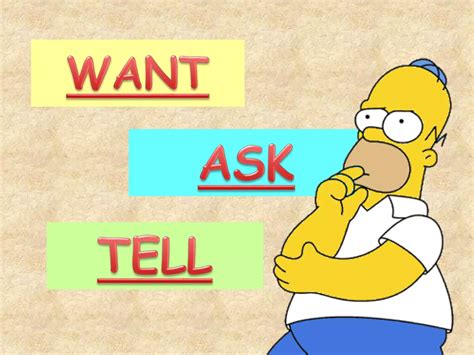 Want Ask Tell Pptx