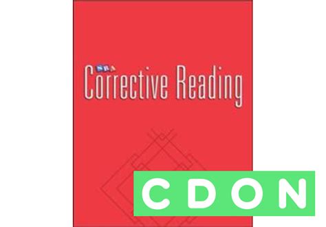 Corrective Reading Comprehension Level B1 Teacher Materials Mcgraw Hill 9780026748346 Cdon