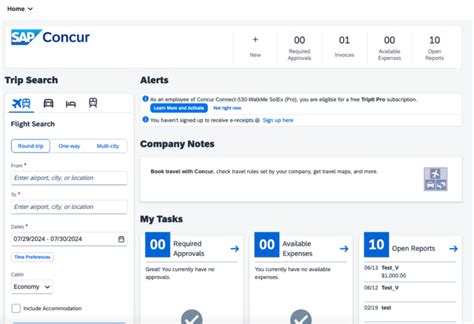 Sap Concur Ui Updates Summer 2024 Walkme Help Center